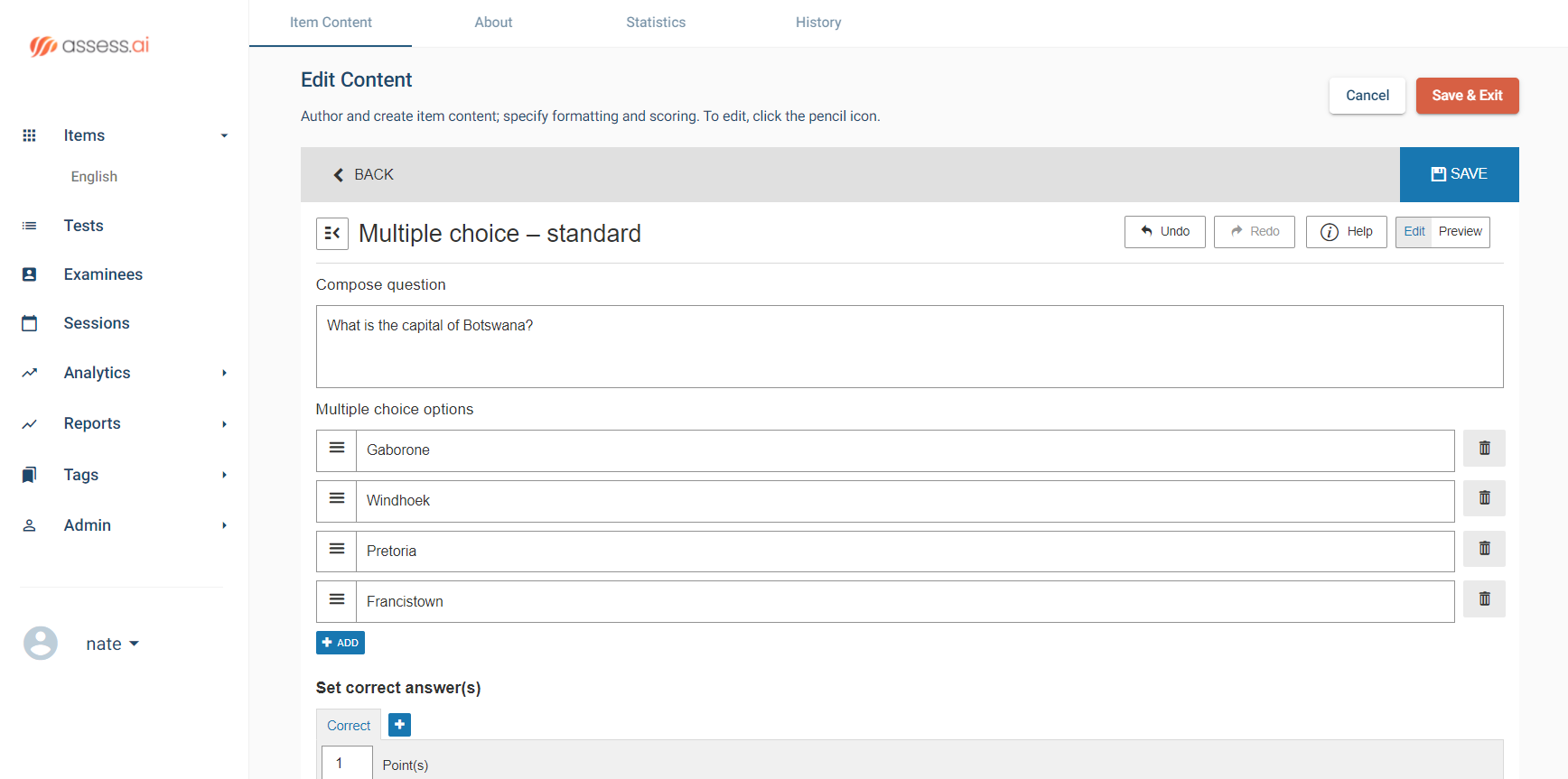 Test Development - Online educational assessment with AI | Assess.ai
